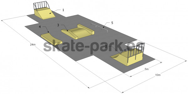 Sample skatepark 010409 - Construcción y proyección de skatepark pumptrack